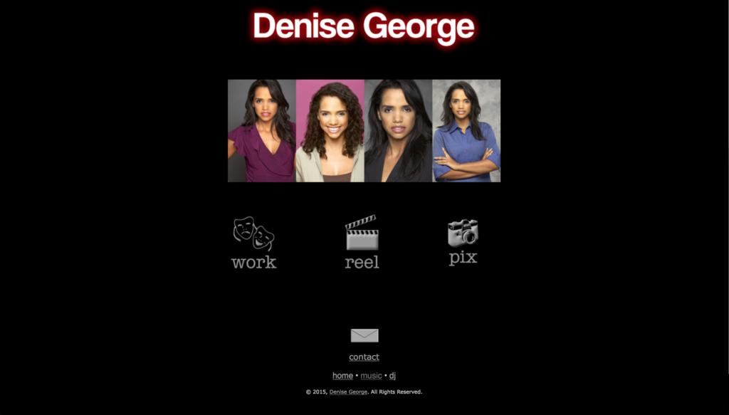 Denise George - actor - Denise George